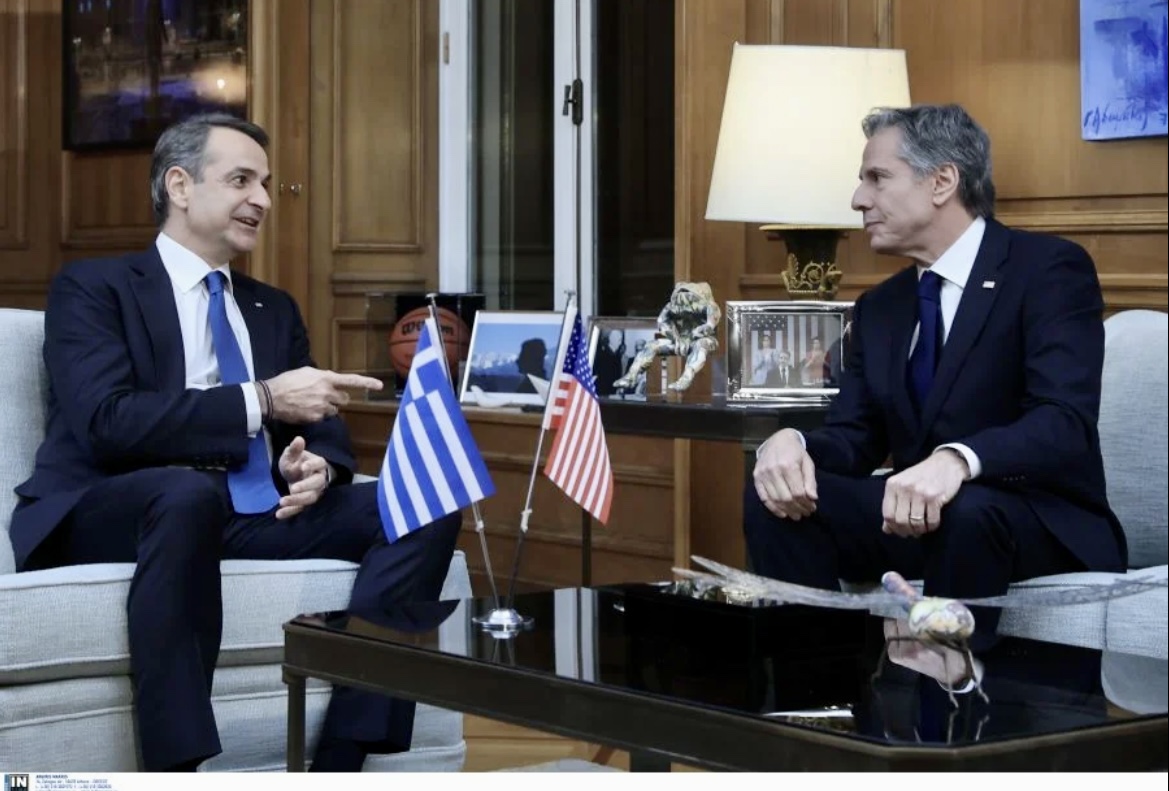 Συνάντηση Μητσοτάκη – Μπλίνκεν: Οι δύσκολες εποχές και τα εγκώμια για ...