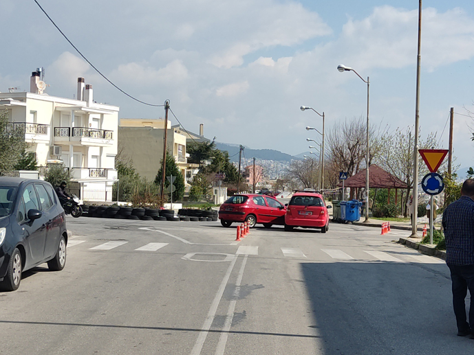 Τροχαίο ατύχημα στον κυκλικό κόμβο με τα λάστιχα | paggaio.news